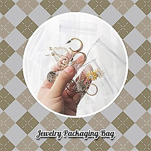 Transparent Jewelry Storage Book, Earring Organizer Book, Anti Oxidation Jewelry Storage, PVC, Anti Tarnish, Resealable (84 Grids +50pcs Jewelry Storage Bag)