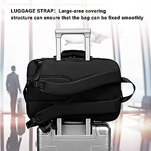 Carry on Backpack, Large Flight Approved Travel Backpack for Men & Women, Luggage Backpack Suitcase with Outdoor Reflective, Water Resistant Business Daypack Weekender Casual Backpack for 17 Inch