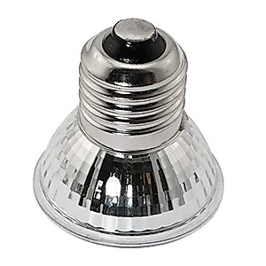 SQXBK Sun Lamp 4PCS 120V 50W UVA UVB Sun Heat Lamp Bulb Full Spectrum Sun Light Lamp for Turtle Snake Reptile