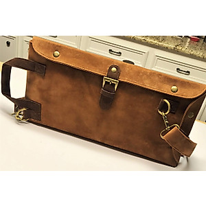 MiM Houston Chef's Knife Roll Chef Knife Bag Knife Bag Backpack (Cross Body) Knife Bag for Chefs Unique Gift For Him Limited Edition