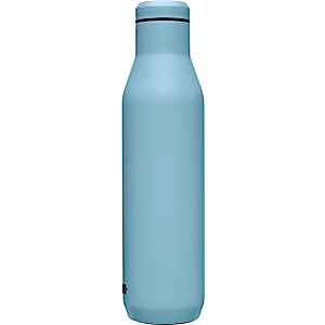 CamelBak Horizon 25oz Water Bottle - Insulated Stainless Steel - Wine Compatible - Leak Proof - Dusk Blue