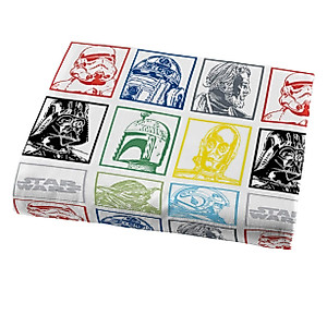 Jay Franco - JF27246EPCD Star Wars Classic Grid 4 Piece Full Sheet Set