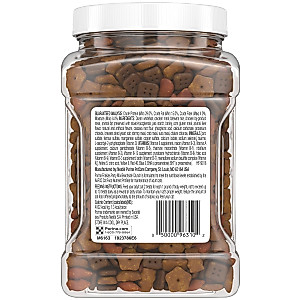 Purina Friskies Party Mix Cat Treats, Beachside Crunch, Made with Ocean Whitefish, Crunchy Cat Treats for Adult Cats, 20-Ounce Resealable Canister (Pack of 2)