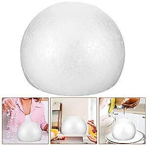 Luxshiny Spherical Cake Mold Wedding Decoration Wedding Ceremony Decorations Foam Cake Creative Cake Design Wedding Cake Stand Stencils for Crafts Cake Rounds Blocks Foams Cake
