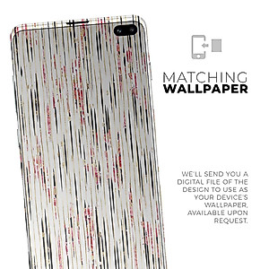 DesignSkinz Karamfila Watercolo Poppies V23 Protective Vinyl Decal Wrap Skin Cover Compatible with The Samsung Galaxy S20 (Screen Trim & Back Glass Skin)