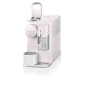 Nespresso Lattissima One Original Espresso Machine with Milk Frother by De'Longhi, Silky White