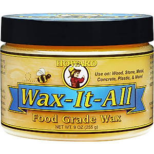 Howard Products WAX009 Food-Grade Wax, 9 Ounce (Pack of 1), Cream