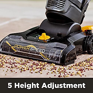 EUREKA PowerSpeed Lightweight Powerful Upright Vacuum Cleaner for Carpet and Hard Floor, Pet Turbo, Black