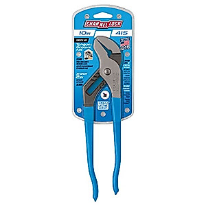 Channellock 415 10-Inch Smooth Jaw Tongue