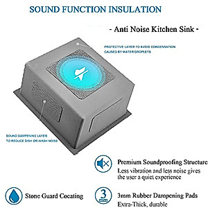 Hotis Undermount Bar Sink, 15 X 17 Inch Brush Nickel Small Rv Kitchen Sink, Stainless Steel Handmade Single Bowl Outdoor Wet Bar Prep Sink With Strainer