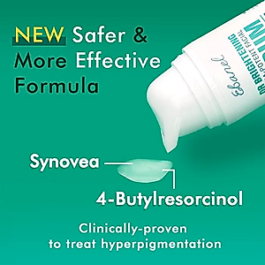 Ebanel Dark Spot Remover for Face Peel Skin Lightening Brightening Serum Melasma Hyperpigmentation Treatment, Sun Spot Age Spot Freckle Remover, Synovea, 4-Butylresorcinol, Niacinamide, Kojic Acid