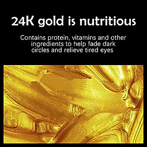 Eye Masks for Dark Circles and Puffiness 24K Gold Collagen Eye Mask 60 Pcs Eye Patches Wrinkle Treatment Moisturizing Eye Gel Pads for Anti-Aging Refreshing Skin Beauty & Personal Care,Easy to Use