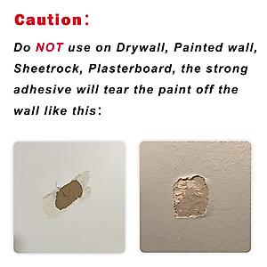 Adhesive Ceiling Hooks Stainless Steel Sticky Pad Eye Plate Snap Hooks Wall Hooks Wind Chime Hanger for Hanging Plants Wind Spinners Decorations in Bathroom Kitchen Porch RV Nail-free No Drill