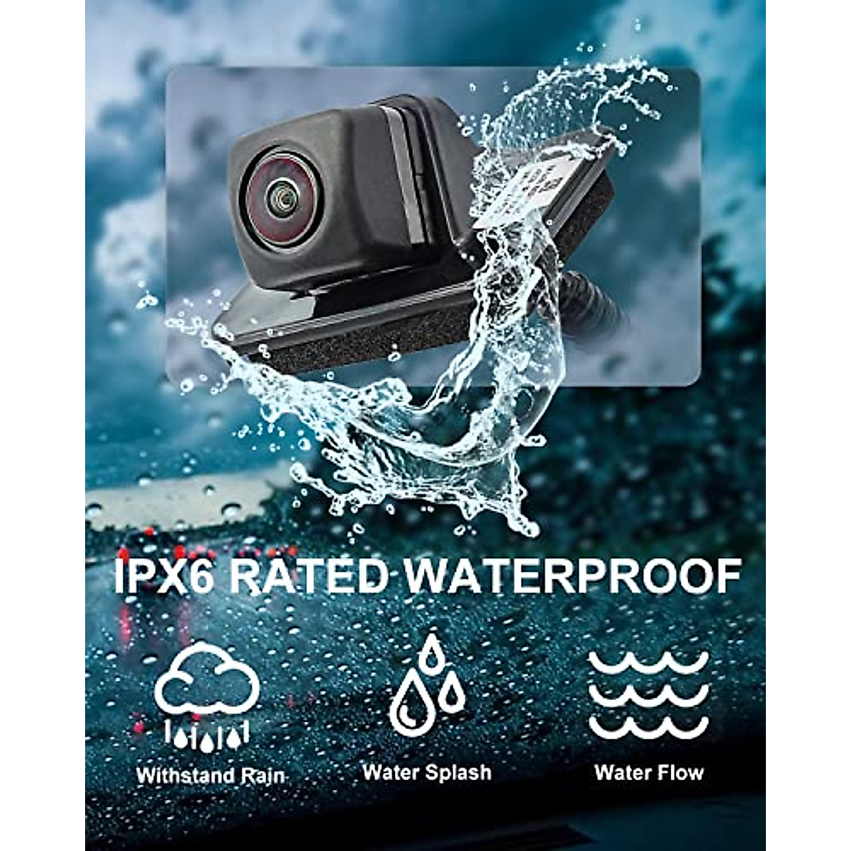 Backup Camera Rear View Camera, Park Assist Camera Compatible with Honda Accord 2.4L 3.5L 2014-2017, Reverse Cameras Replaces Number 39530-T2A-A21 39530-T2A-A31 39530-T2A-U110-M2 39530-T2A-U21