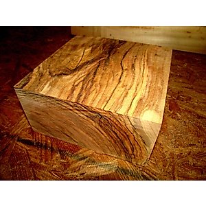 1 Piece of Beautiful Olive Bowl Blank Lathe Lumber Wood Turning 6 X 6 X 3"