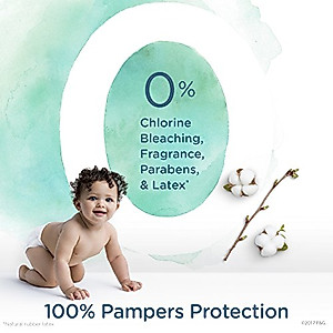 Pampers Pure Disposable Baby Diapers, Hypoallergenic and Fragrance Free Protection, Size 5, 66 Count, Giant