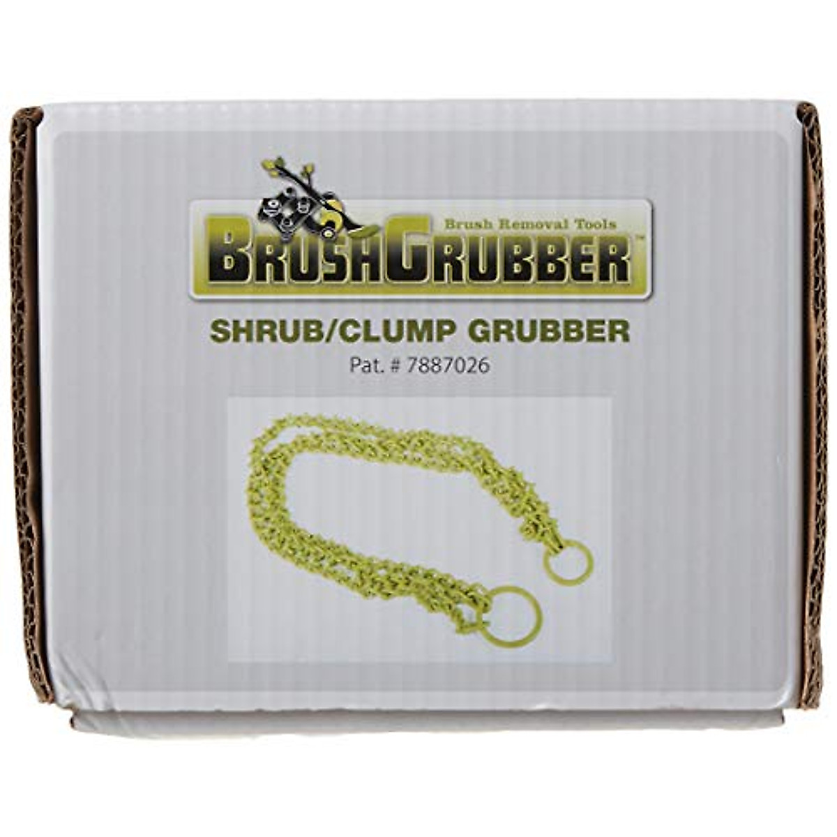 Brush Grubber Heavy Duty 4 Foot Long Triple Chain ATV, UTV, and Tractor Shrub and Clump Grubber Chain for Removing Unwanted Brush and Shrub