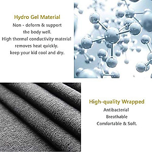 BZ Baby Seat Pad for Stroller, 3D Mesh Cooling Anti-Slip Hydro Gel Material Baby Seat Liner Double Sides Use Cushion Liner for Baby Stroller