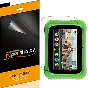 Supershieldz (3 Pack) Designed for LeapFrog LeapPad Academy 7 inch Screen Protector, High Definition Clear Shield (PET)