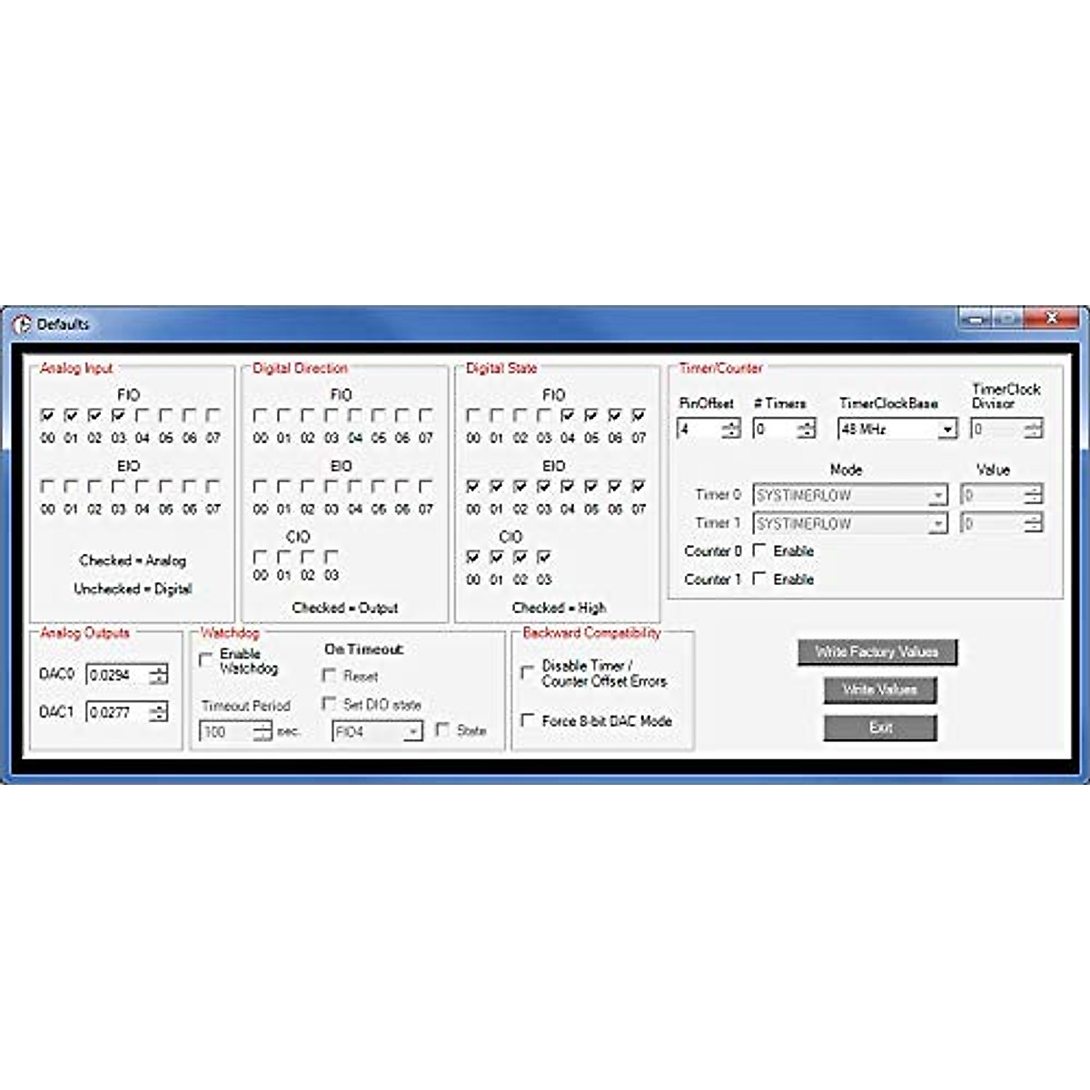 U3-HV USB DAQ Device with 4 Dedicated High-Voltage (±10V) Analog Inputs, 12 Flexible I/O for Analog and Digital Data Acquisition of Sensors, Controlling Relays, Automation and Timers