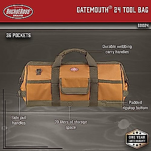 Tool Bag,Longboy,16 Pocket,24X10X10