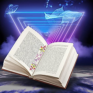 Wocoxo Natural Style Paper Bookmarks, 30 Pcs Page Marks Perfect for Any Book, Practical Students Reading Office Stationery Supplies (Plants)