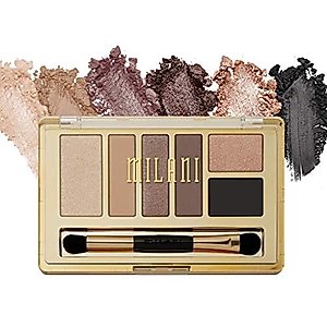 Milani Everyday Eyes Eyeshadow Palette - Must Have Naturals (0.21 Ounce) 6 Cruelty-Free Matte or Metallic Eyeshadow Colors to Contour & Highlight