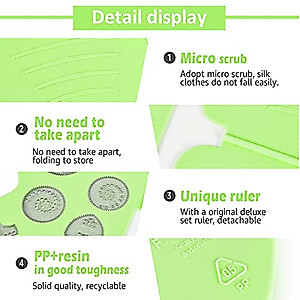 BoxLegend Clothes Folder Arts and Craft Drawing kit for Kids with Original Deluxe Set (Green)