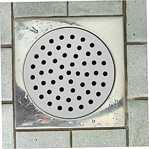 HANABASS Sewer Filter Kitchen Drain Kitchen Sink Drains Perculators Strainer Hair Catcher Bathroom Hair Filter Screen Protector Shower Drain Cover Hair Catcher Hair Catcher Bathtub Silver