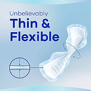 Always Infinity Size 2 Feminine Pads with Wings, Super Absorbency, Unscented, 16 Count (Packaging May Vary) (Packaging May Vary)