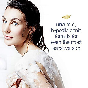 Dove Instant Foaming Body Wash for Softer and Smoother Skin Sensitive Skin Effectively Washes Away Bacteria While Nourishing Your Skin 13.5 oz Pack of 4