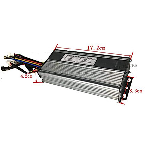 Color Display, Electric Bike Conversion Kit 52V 2000W Rear Motor Wheel Bicycle Kit with Sine Wave Controller, 7 Speed flywheel (26inch)