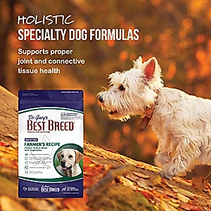 Best Breed Dr. Gary's Grain Free Farmer's Recipe Slow-Cooked in USA, Natural Dry Dog Food for All Breeds and Sizes, 13lbs.
