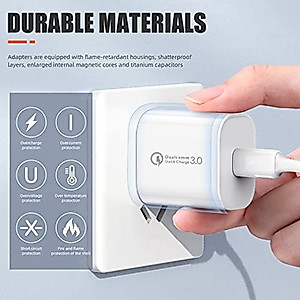 2 Pack iPhone Fast Charger 3.0-18W USB-A Wall Charger -Quick Charger Head - Charging Block for iPhone 14/13/13Pro/13 Pro max/iPhone 12/12 Pro max/11/11Pro Max/X/SE3 iPad Pro(2 Pack)