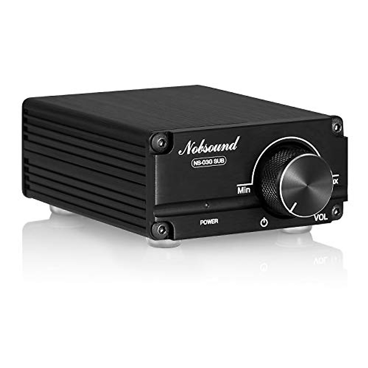 Nobsound 100W Subwoofer Amplifier Digital Power Sub Amp Audio Mini Bass Amp with Power Supply (Black)