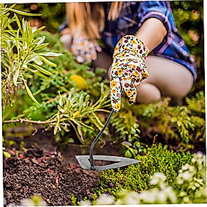 GANAZONO 1pc Puller Portable Accessories Shovel Moving Outdoor Rake Backing Casrt Women Weeder Process Soil- Forging Planting Tool Garden Iron Multipurpose Snow Loosening Weeding Gifts