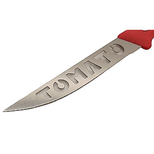 Handy Housewares 10" Serrated Stainless Steel Blade Tomato Slicing Knife Set - 2 Pack