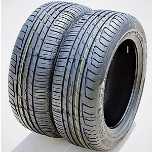 Set of 2 (TWO) Forceum Octa All-Season Passenger Car High Performance Radial Tires-205/55R16 205/55ZR16 205/55/16 205/55-16 94W Load Range XL 4-Ply BSW Black Side Wall UTQG 400AA