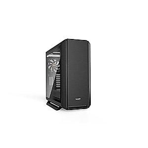be quiet! Silent Base 802 Window ATX Midi Tower PC Case| 3 Pre-Installed Pure Wings 2 Fans | Sound Insulated | Tempered Glass Window | Black | BGW39