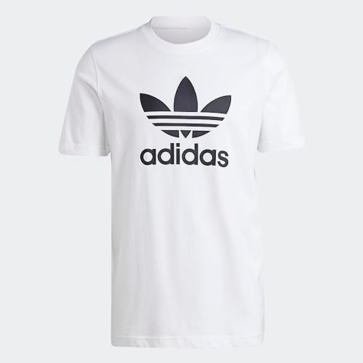 adidas Originals baby boys Trefoil Tee Shirt, White/Black, 18 Months US