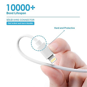 Quntis iPhone Charger 3 Pack 6ft [MFi Certified] iPhone Fast Charging Cable Cord Short USB A to Lightning Cable for iPhone 14 13 12 11 Pro Max XR XS X SE 8 7 6s 6 Plus 5S 5C 5 iPad Air Mini Airpods