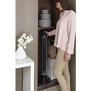 Rowenta VU6670 Fresh 180 Degree Tower Fan, Silent, Tall, with Remote Control