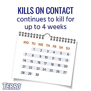 TERRO T1901SR Ready to Use Indoor and Outdoor Carpenter Ant, Termite, and Carpenter Bee Killer Aerosole Spray - 2 Pack 32 Total Ounces