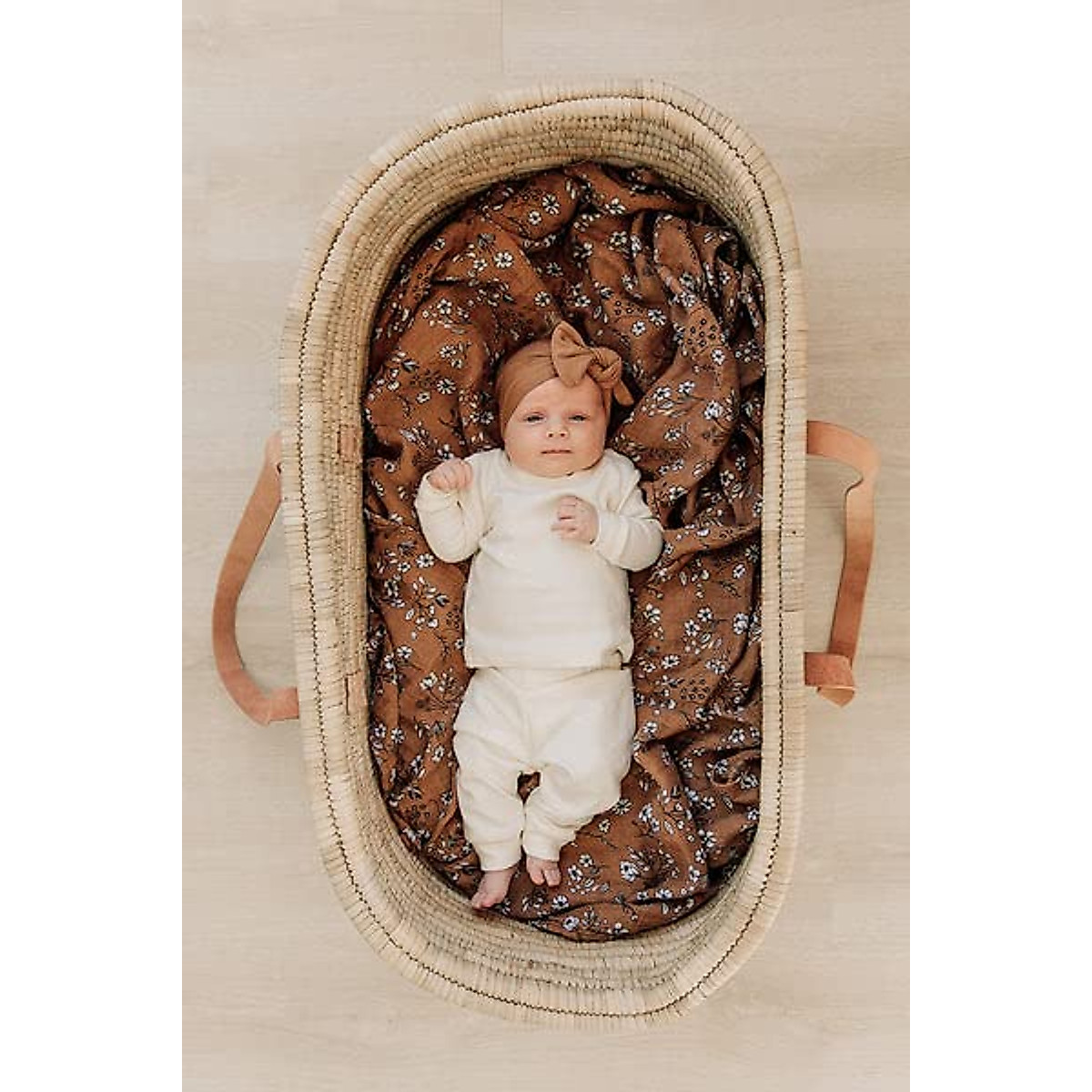 Mebie Baby Muslin Quilt (Vintage Floral)