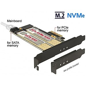 Adap Delock PCI-E Karte Memory Controller