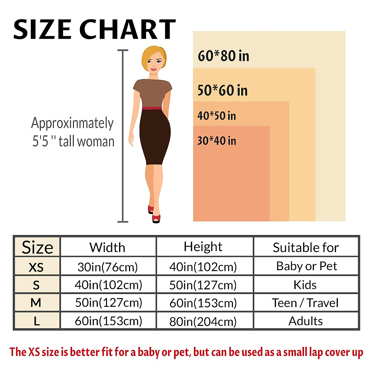 Bee Blanket Gifts - 60x50 Inches Cute Throw Blanket for Kids, Girls, Boys - Yellow Soft Plush Blankets for Bed, Couch & Travel