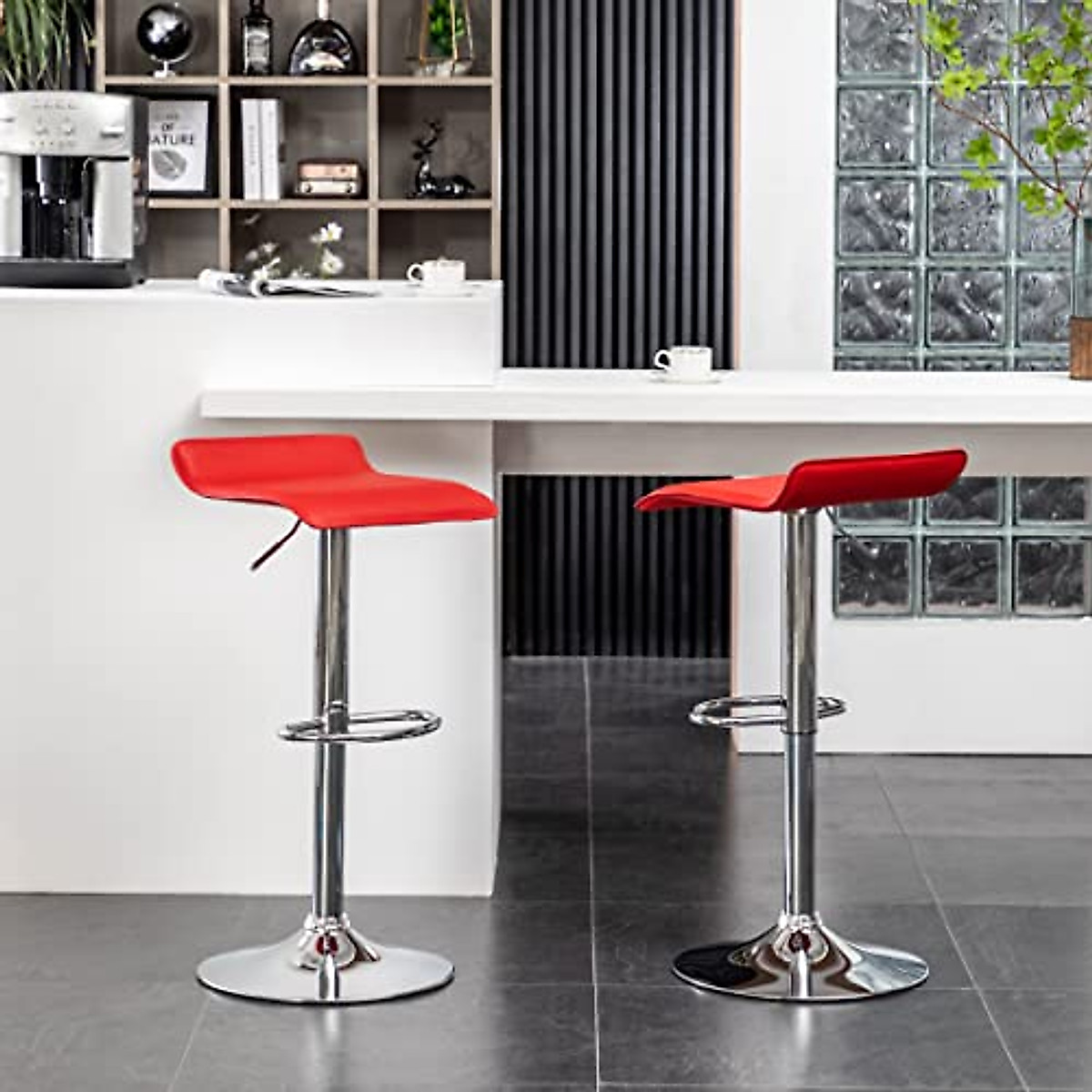 Trust Win Barstool BS-DS-002 Set of 2 (Red)