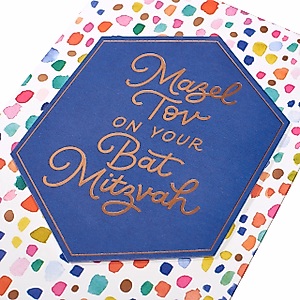 American Greetings Bat Mitzvah Card (Heartfelt Mazel Tov)