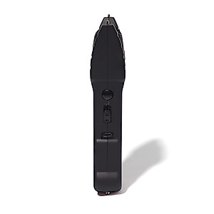 VIPERTEK Stun Gun with Safety Disable Pin LED Flashlight, Black