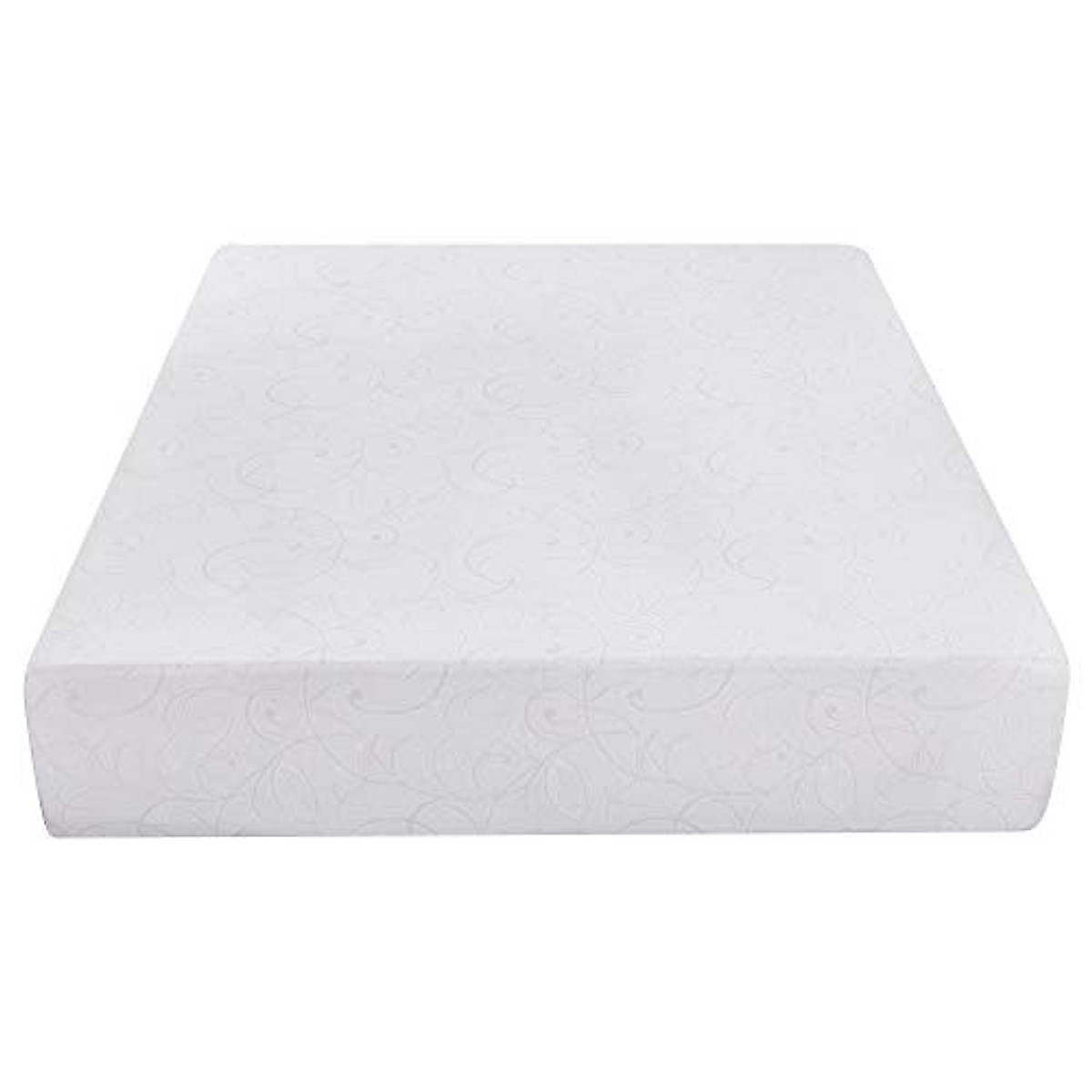 PrimaSleep 11 Inch Dura Gel Deluxe Comfort Memory Foam Mattress, King, White